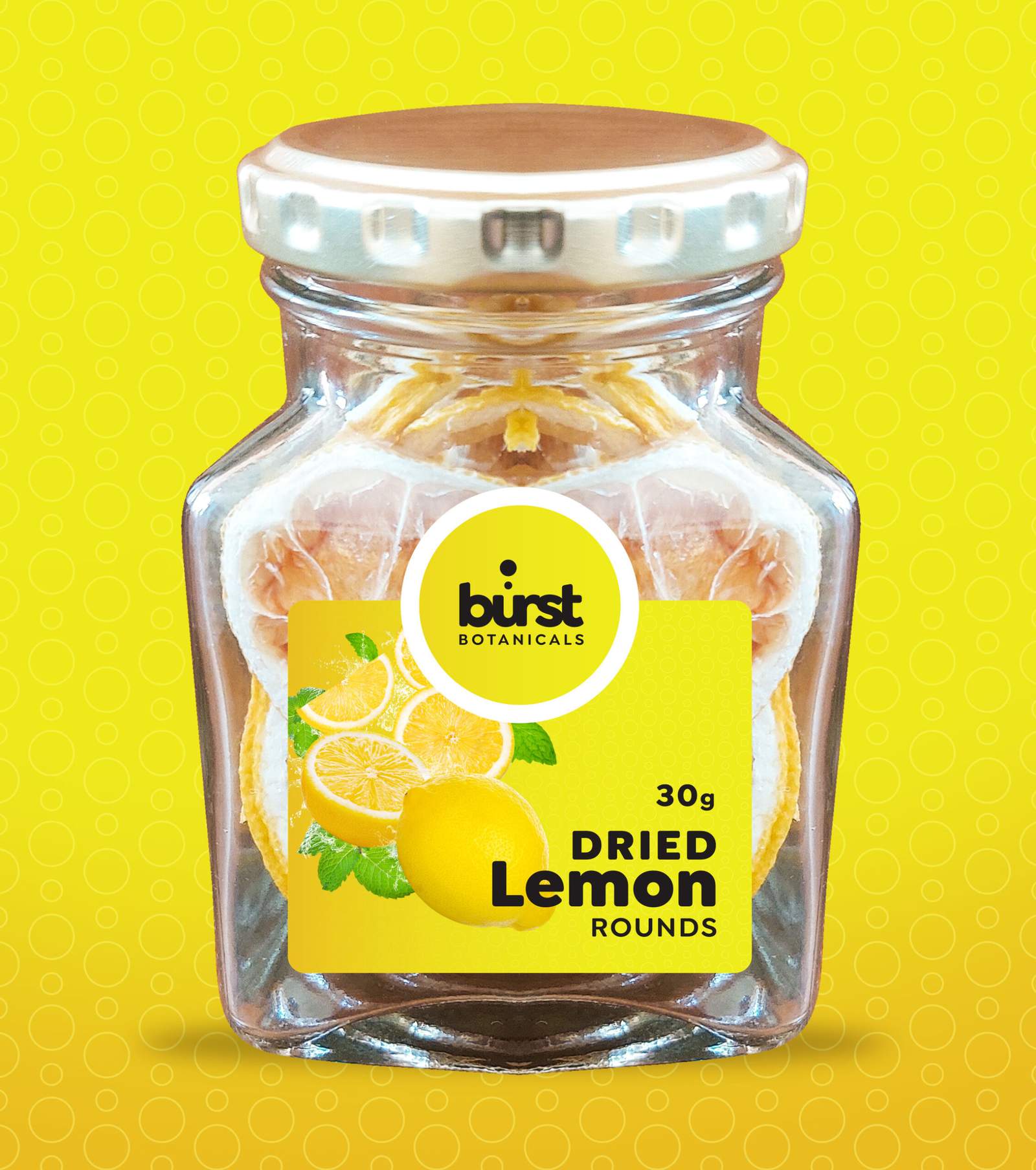 Dried Lemon Rounds | Burst Botanicals