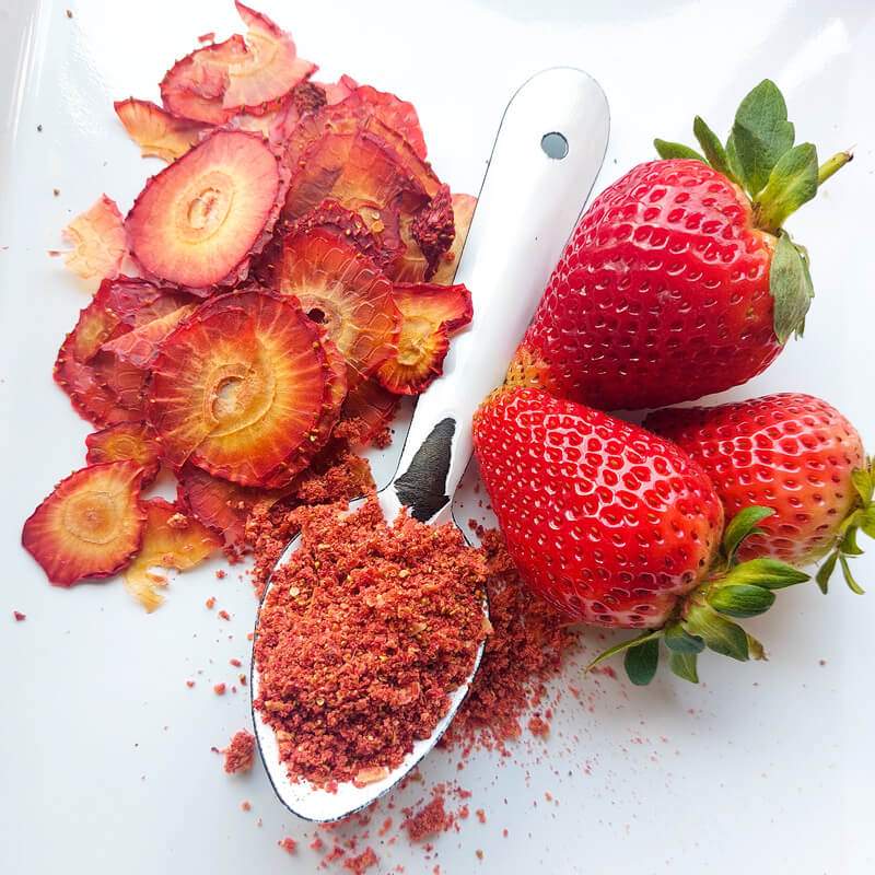 Buy Strawberry Granules - Burst Botanicals