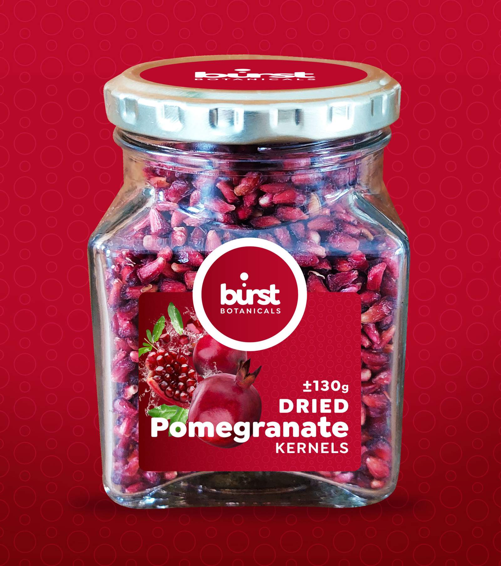 Dried Pomegranate Kernels | Burst Botanicals